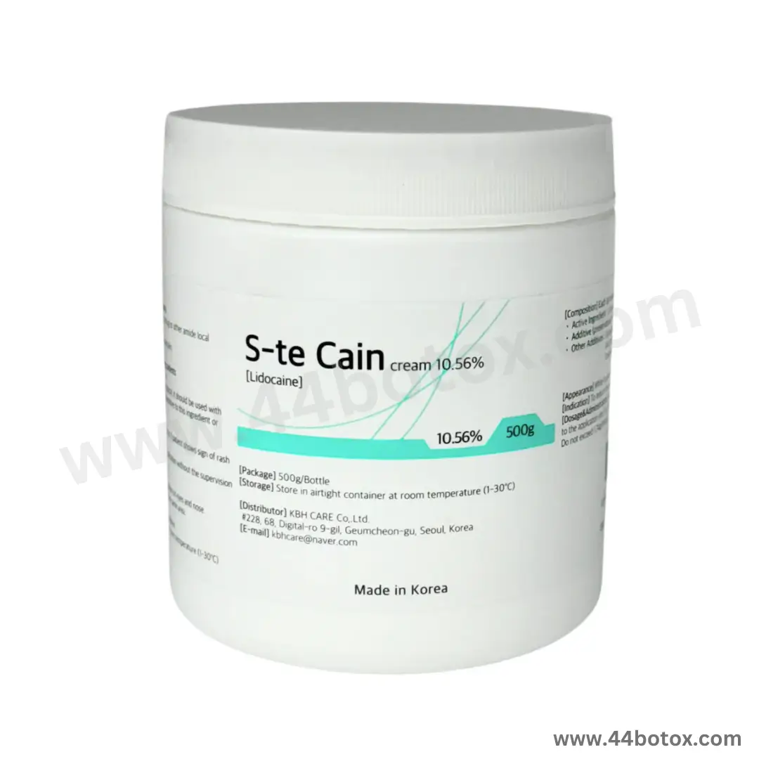 ยาชาแบบทา S-te Cain Cream 10.56% ออกฤทธิ์นานเกาหลีที่ไว้วางใจ